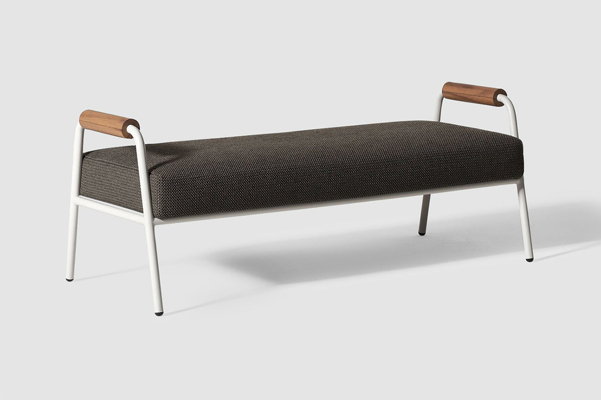 Zoe Wood Open Air Bench – Pure Interiors Australia